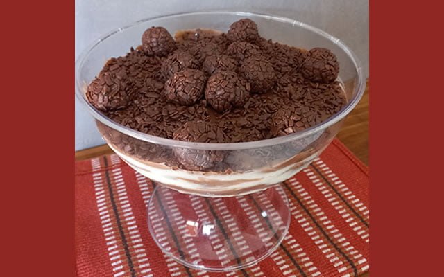 Pavê de Brigadeiro: A versão Tradicional ficou ainda Melhor!