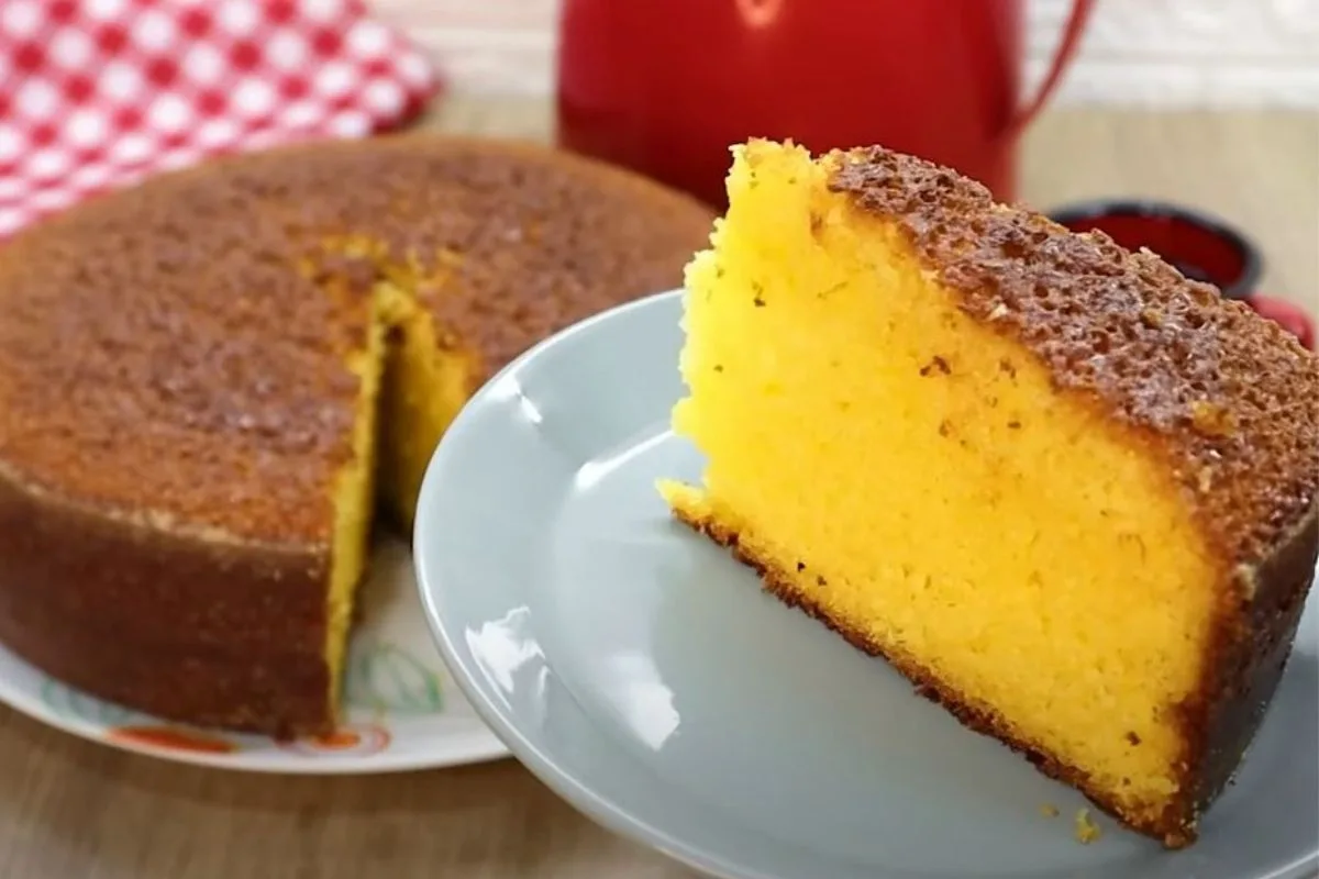 Bolo de Milho de Latinha - Use a Lata como Medida! Receita Fácil.