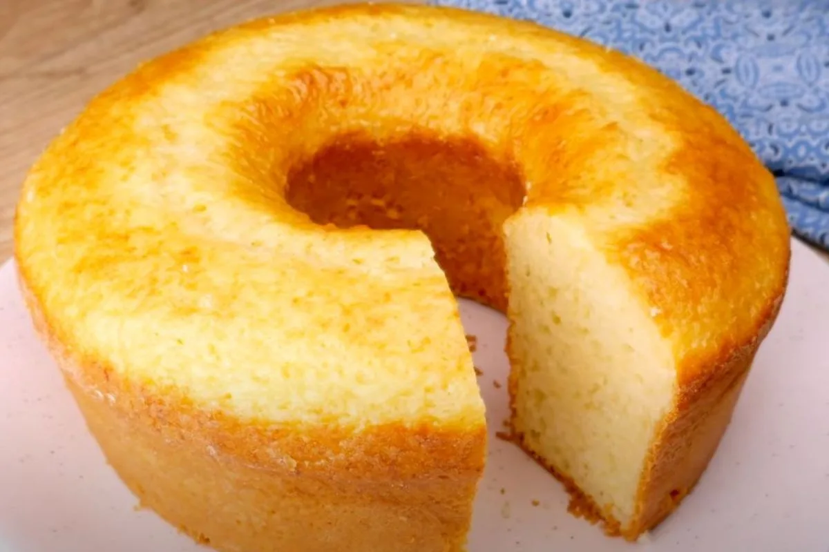 Bolo de Queijo de Liquidificador